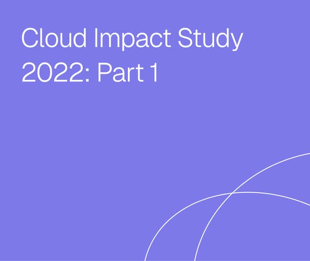 Hybrid Why And How: Aptum's Cloud Impact Study 2022 Part 1